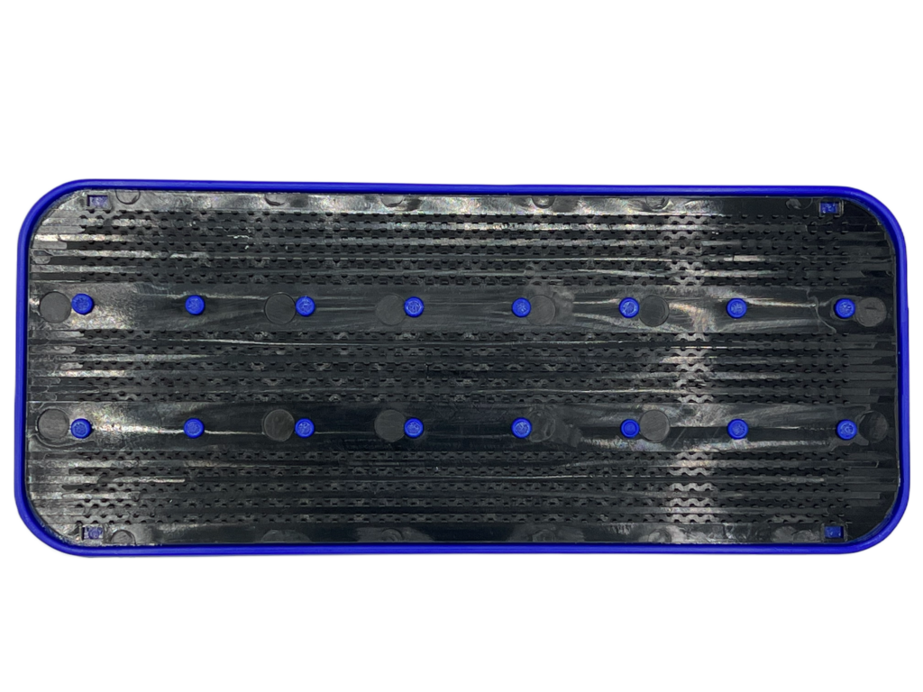 Blue Plastic Mop Pad Holder 10" x 5 1/2" - Texas Microfiber