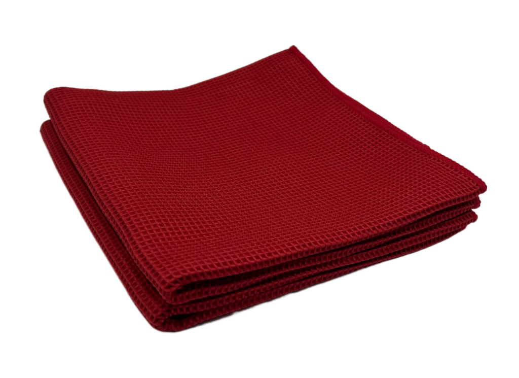 Microfiber Diamond Waffle Weave Glass Cloth 16" x 24" - Texas Microfiber